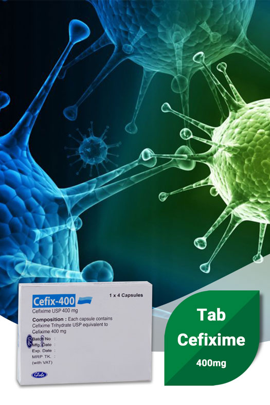 Tab Cefixime 400 mg | ایزو ویزیت، مشاوره آنلاین با بهترین دکترها و متخصصان